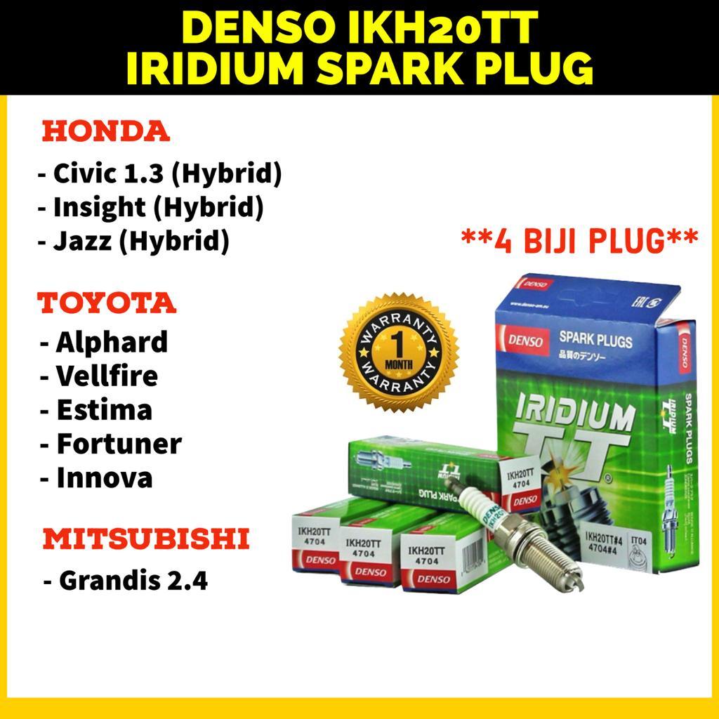 【100% ORIGINAL】 DENSO IKH20TT IRIDIUM SPARK PLUG-CIVIC HYBRID/ INSIGHT ...