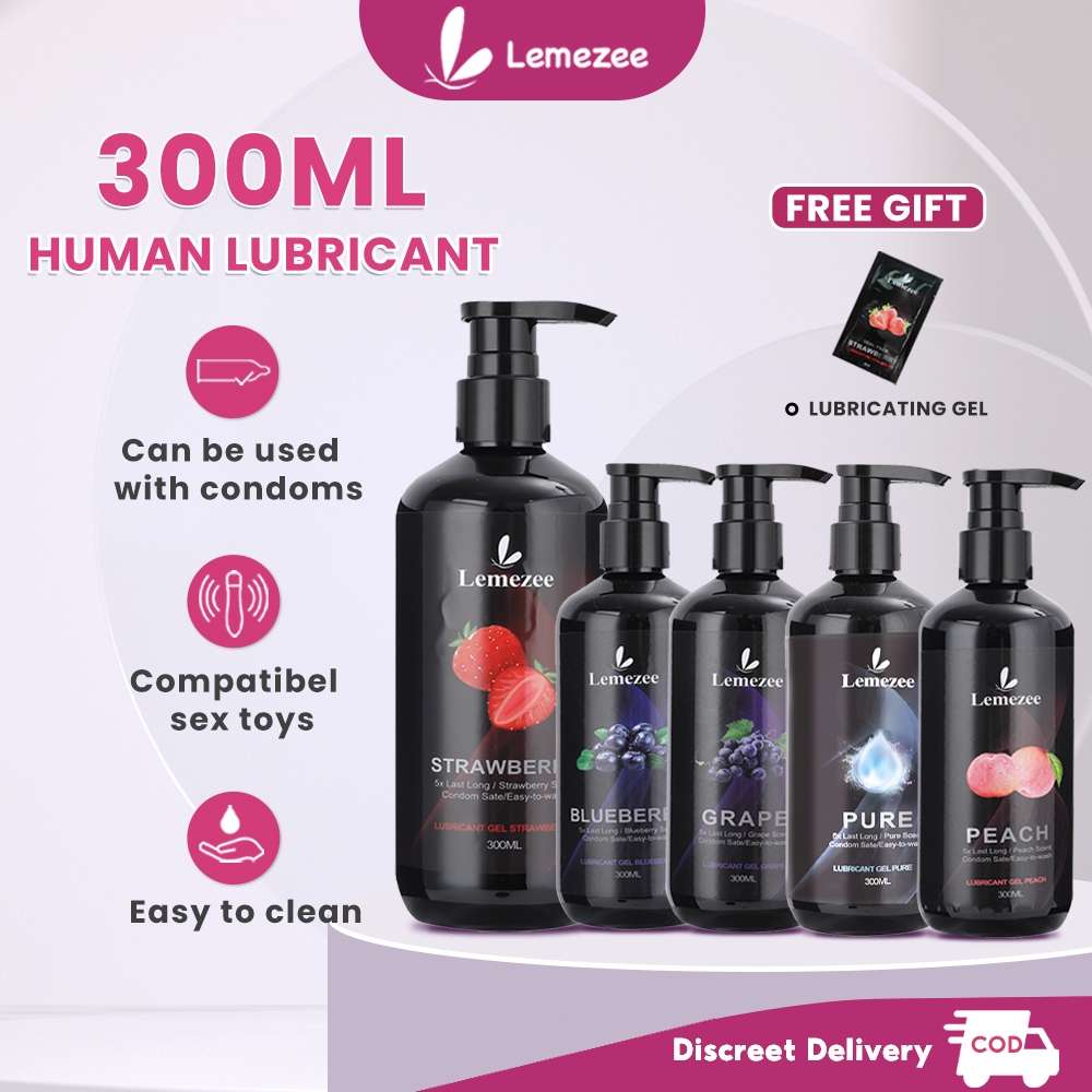 Lemezee Strawberry Lube Fruit Lubricant Gel (300ml) | Shopee Malaysia