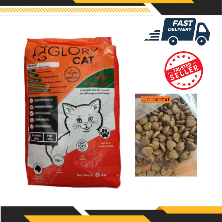 ORIGINAL Glory Cat Dry Food / Makanan Kucing / Kibble 8kg | Shopee Malaysia