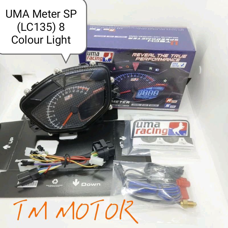 UMA Racing Digital SP Meter (8 Colour Backlight), LC135/LC5S | Shopee ...