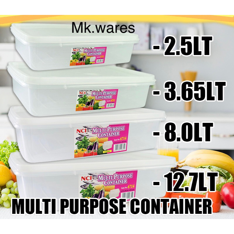 HIGH QUALITY NCI BPA-FREE TRANSPARENT CONTAINER_BEKAS MAKANAN RENDAH ...