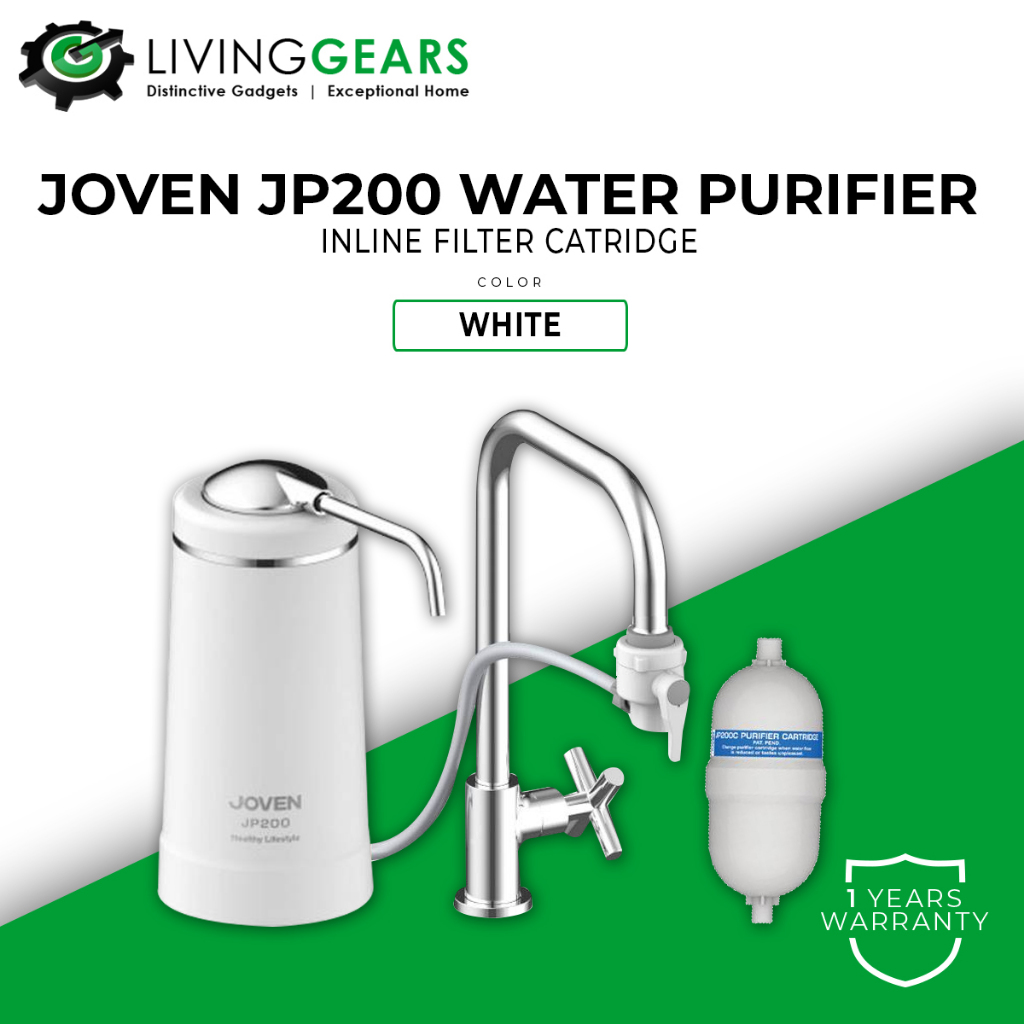 [Free Gift] Joven Water Purifier (White/Red) High Efficiency 3-Layer ...