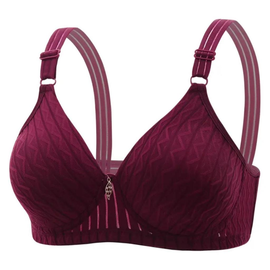 Bra Women Wireless B Cup Non Wire Adjustable Straps 3Hook Baju Dalam ...