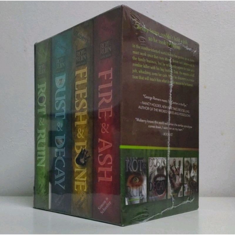 [BB] [Rare] (Hardcover) The Rot and Ruin 4 Books Collection Box Set (YA ...