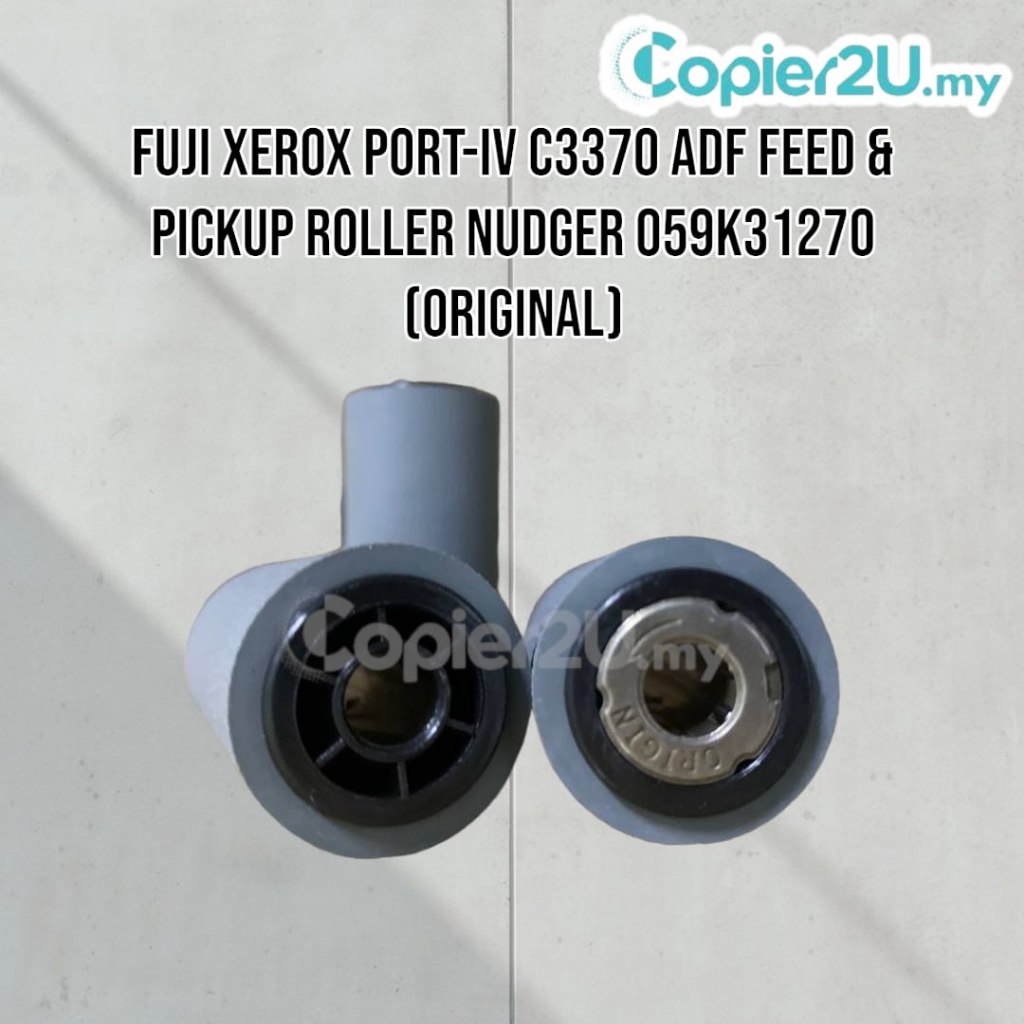 FUJI XEROX PORT-IV C3370 ADF FEED & PICK-UP ROLLER NUDGER (ORIGINAL) (1 ...
