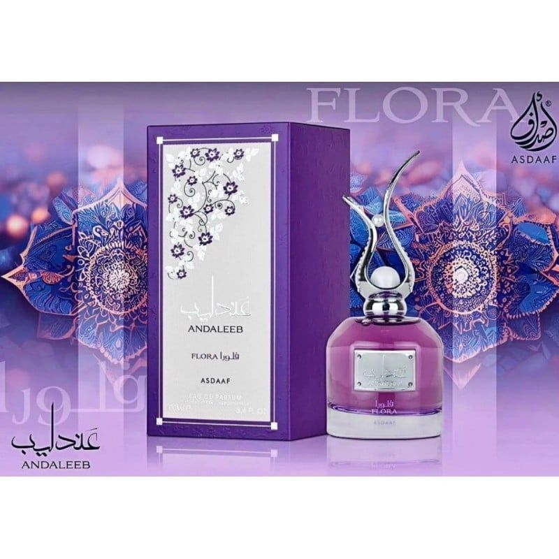 Lattafa Asdaf Andaleeb Flora For Women 100ML perfume original EDP 100% ...