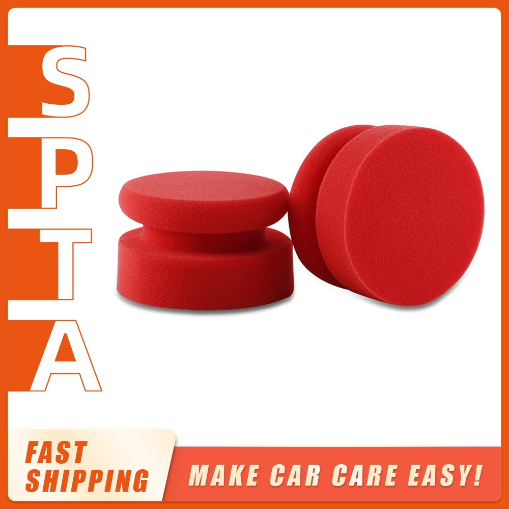 SPTA Soft Foam Sponge Applicator Pads For Hand Car Polishing and Waxing Very Soft and Durable ...