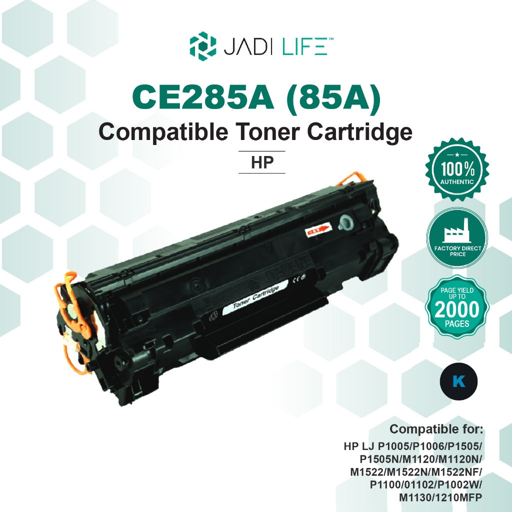 Compatible CE285A (85A) Laser Toner Cartridge For Use In HP LaserJet ...