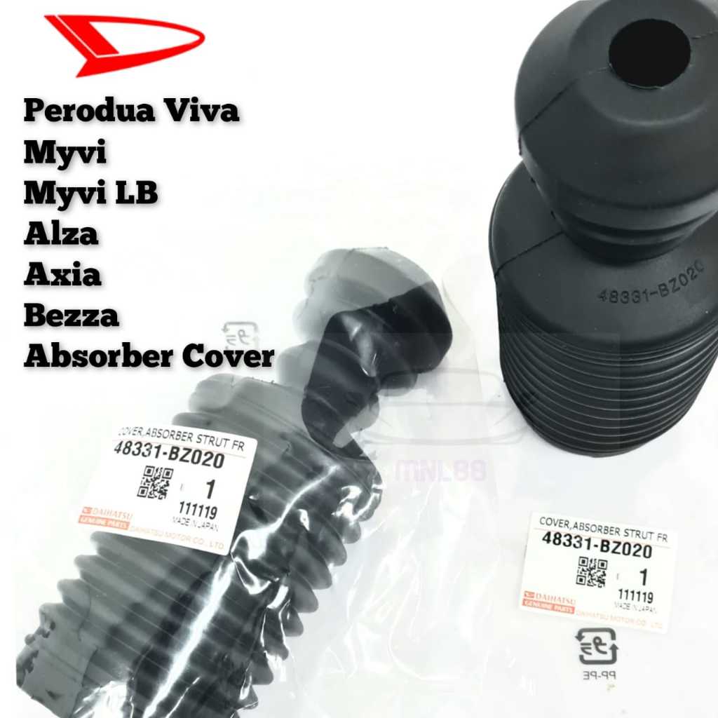(1 PAIR) Perodua Myvi Viva Alza Axia Bezza Front Absorber Cover ...