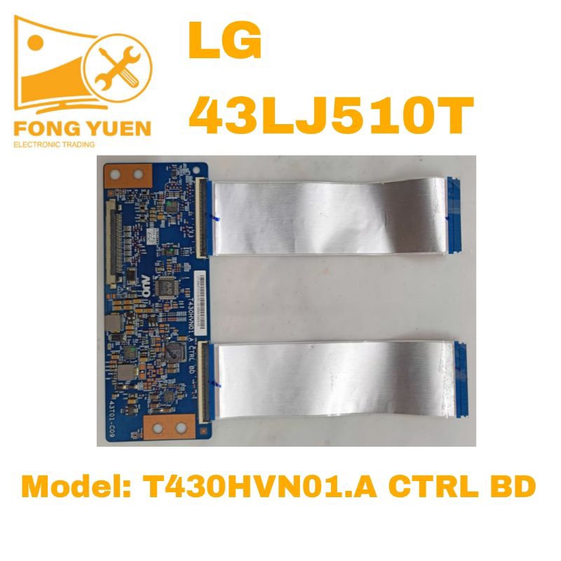 LG TV TCON BOARD OR RIBBONS 43LJ510T (Version-2) | Shopee Malaysia