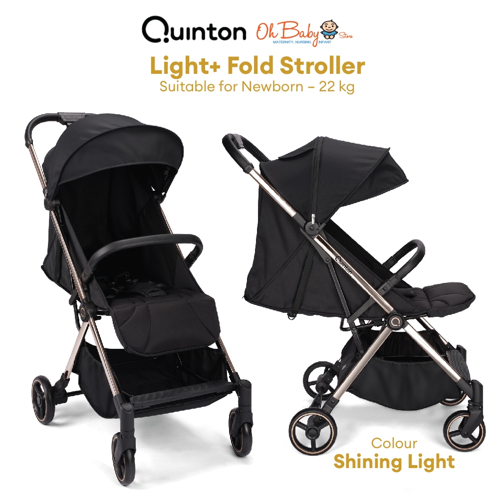 Quinton Light+ Auto Fold Stroller (0-22kg) | Shopee Malaysia