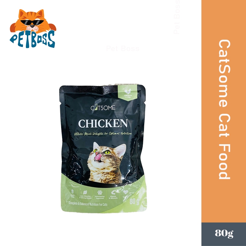 Catsome Wet Food Cat Pouch (80g x 12 Packs) | Shopee Malaysia