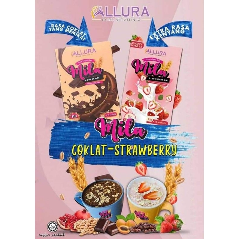 ALLURA MILA OAT(Makanan Tambahan) | Shopee Malaysia
