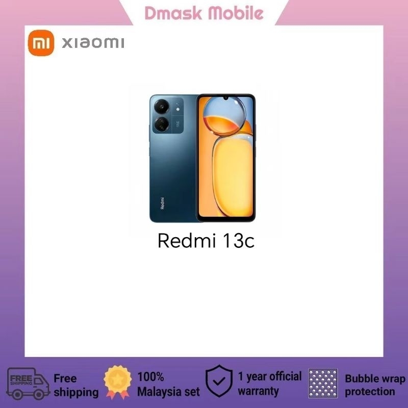 REDMI 13C | 6 GB RAM + 128GB ROM | Shopee Malaysia