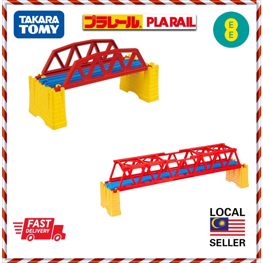 (Preloved) Iron Bridge Raiway Bridge Idea Takara Tomy Plarail Railway ...