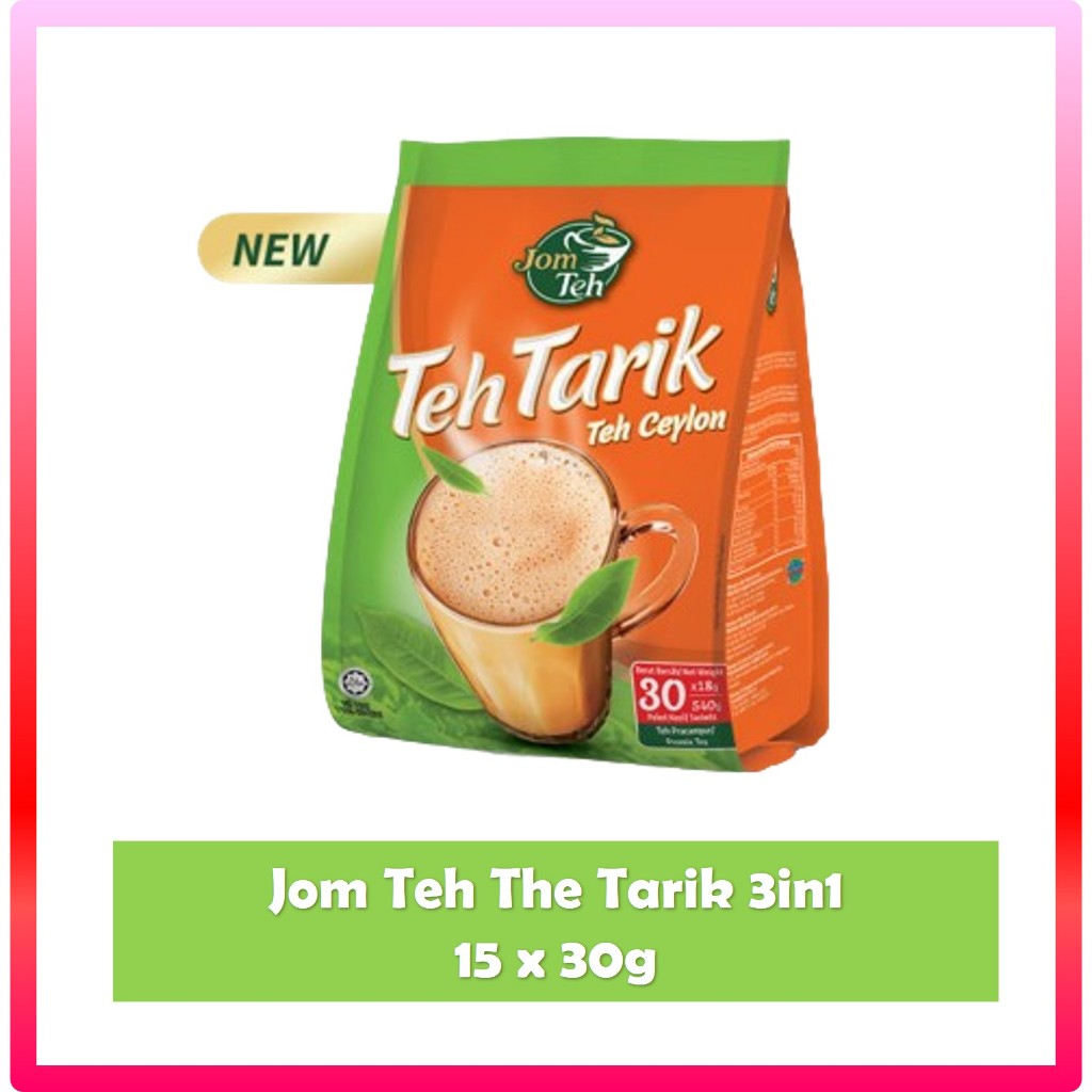 Jom Teh Teh Tarik 30x18g | Shopee Malaysia