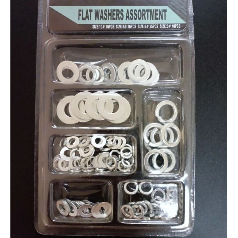 Flat Washers Assortment ( Ready Stock ) | Shopee Malaysia