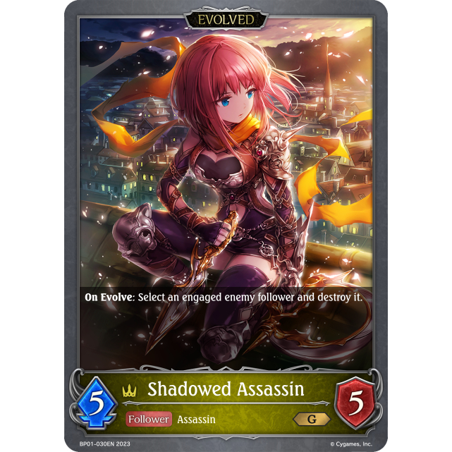 Shadowverse EVOLVE | English EN | BP01 | Booster Set #1 “Advent of Genesis” | G Cards | Shopee ...