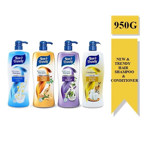 NEW & TRENDY SHAMPOO & CONDITIONER 950G | Shopee Malaysia