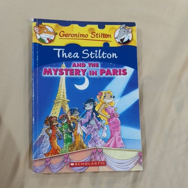 Thea Stilton And The Mystery In Parissecond Hand Shopee Malaysia