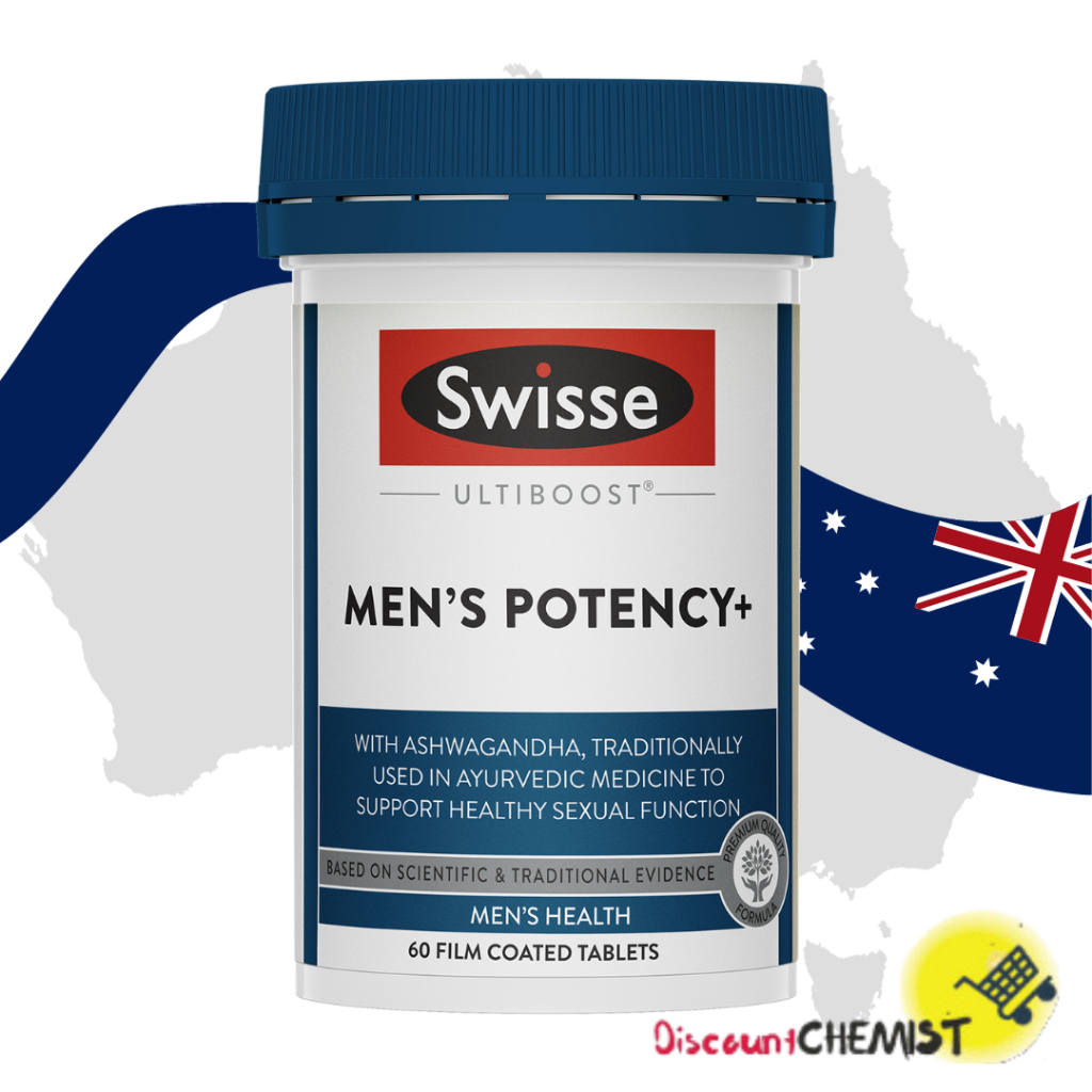 SWISSE Australia Men's Potency + 60 / Vitality 120 | Shopee Malaysia