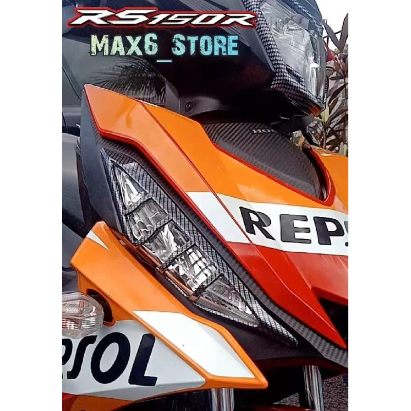Honda RS150R V1 V2 V3 Side Signal Assy Cover Carbon Case Signal Cover ...