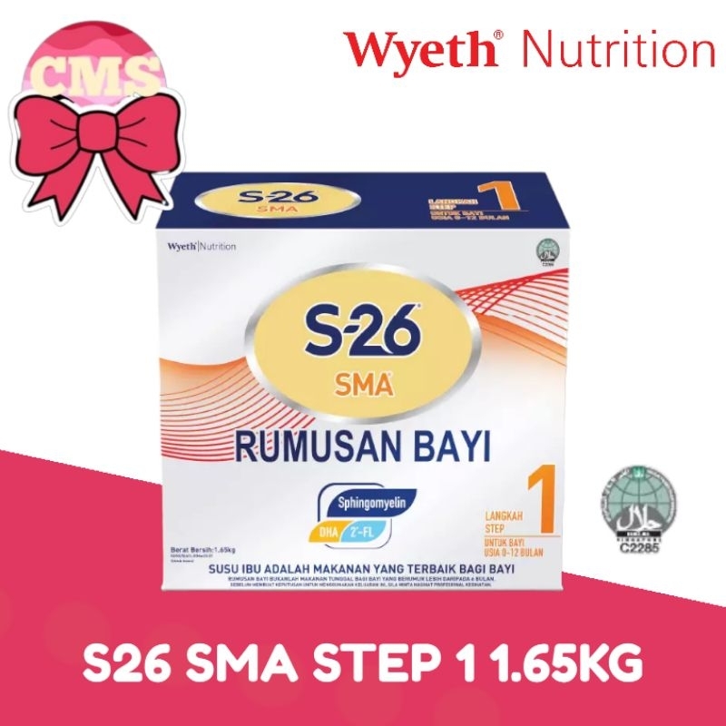 Wyeth S26 GOLD SMA 1.65KG STEP 1 0-12MONTH | Shopee Malaysia