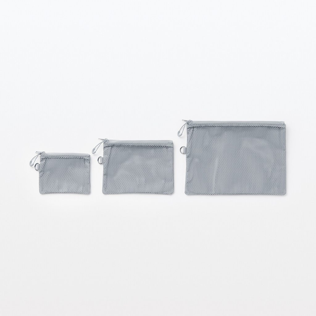 MUJI Polyester Two-Zipper Case | Shopee Malaysia