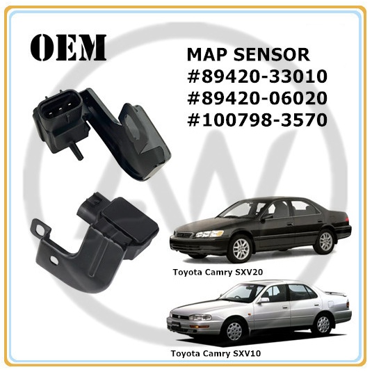 Toyota Camry SXV10 SXV20 Corona ST171 Manifold Intake Air Pressure Map ...