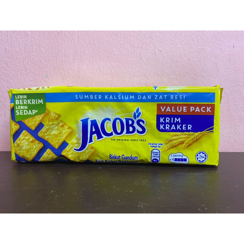 Jacob's Value Pack Crackers Krim Kraker 324g | Shopee Malaysia