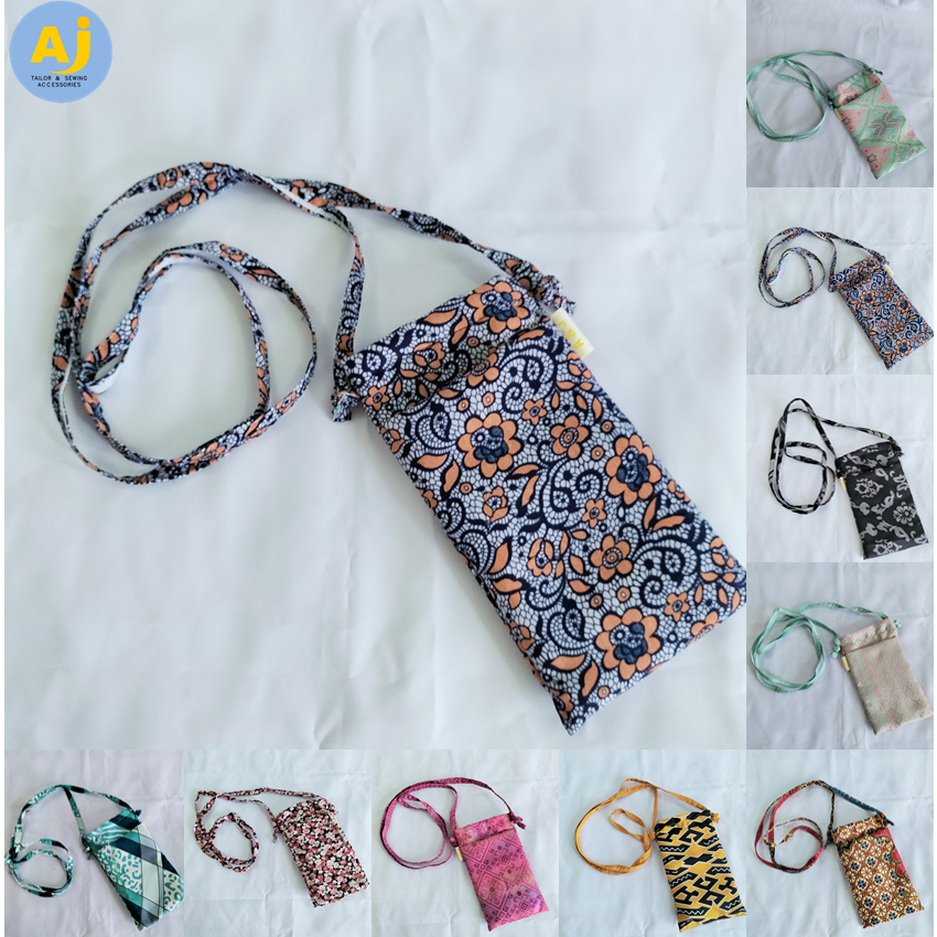 Handmade Mini Sling Bag by Kain Batik/Songket | Shopee Malaysia