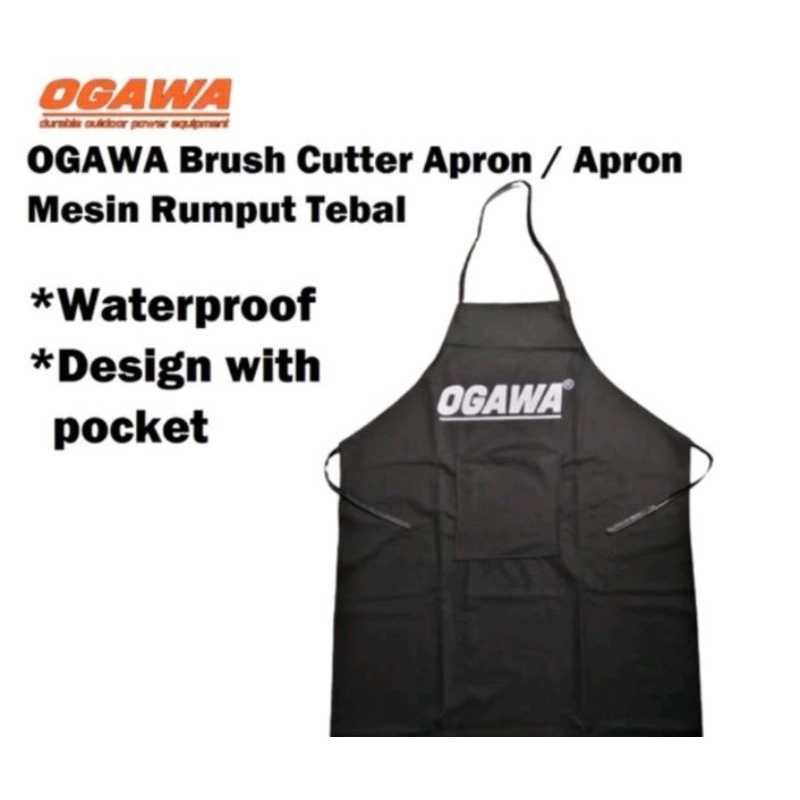 Apron Mesin Rumput OGAWA Tebal / OGAWA Apron | Shopee Malaysia