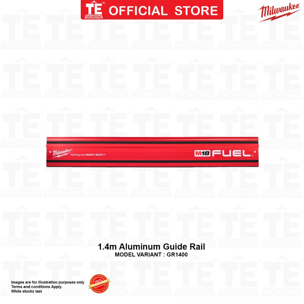 M18 FUEL Track Saw ACCESSORIES 1.4m Aluminum Guide Rail (Model : GR1400 ...