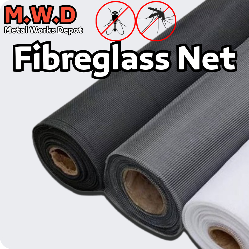 4Ft x 1Ft Fibre Mesh Fiberglass Netting Insect Screen Fiber Net ...