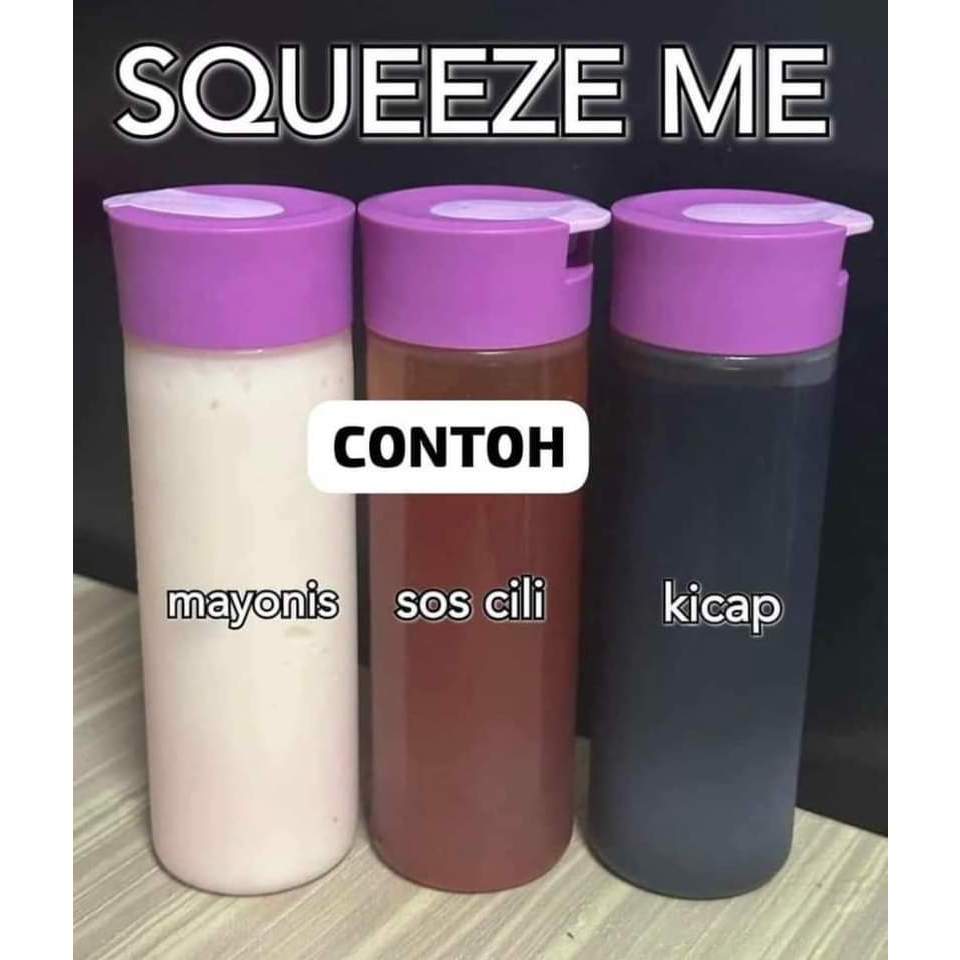 Botol sos tupperware | Shopee Malaysia