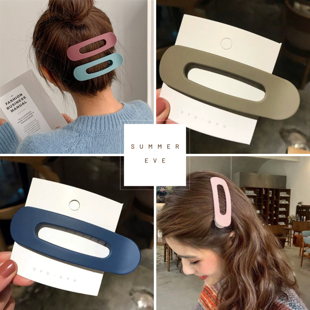 [READY STOCK现货]Fashional Hair Clip Large Word Clip Simple Clip Top Clip ...