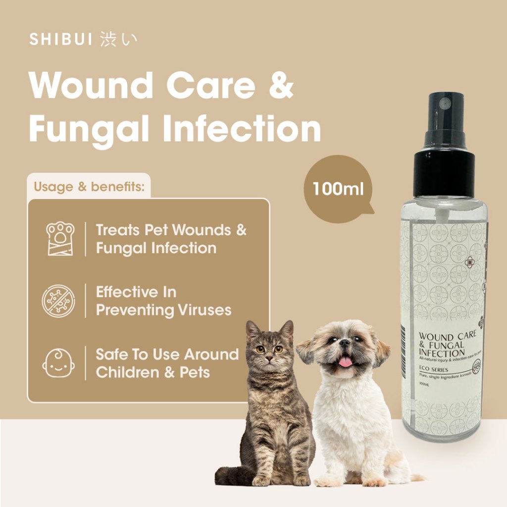 SHIBUI Wound Care & Fungal Infection, Non-Toxic, Eco-friendly, Safe for ...