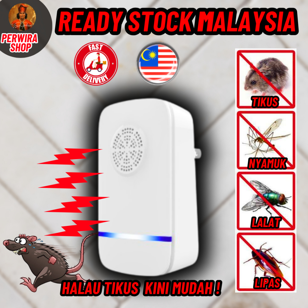 [MALAYSIA READY STOCK] 4pcs Alat Halau Tikus, Penghalau Tikus ...