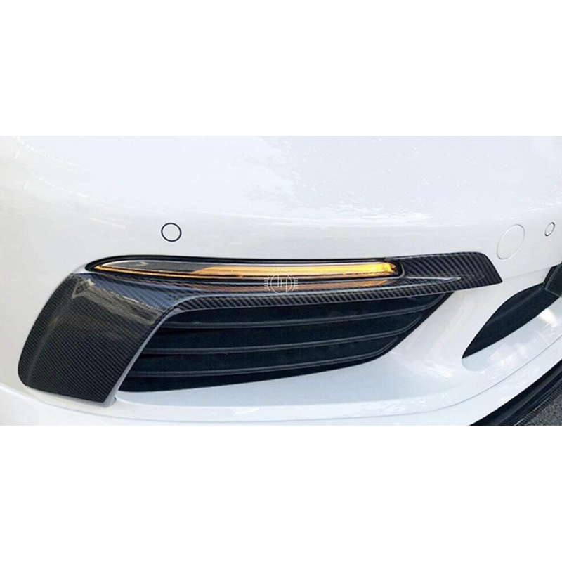 Porsche cayman boxter 718 2016 - 2019 Dry carbon fiber front bumper ...