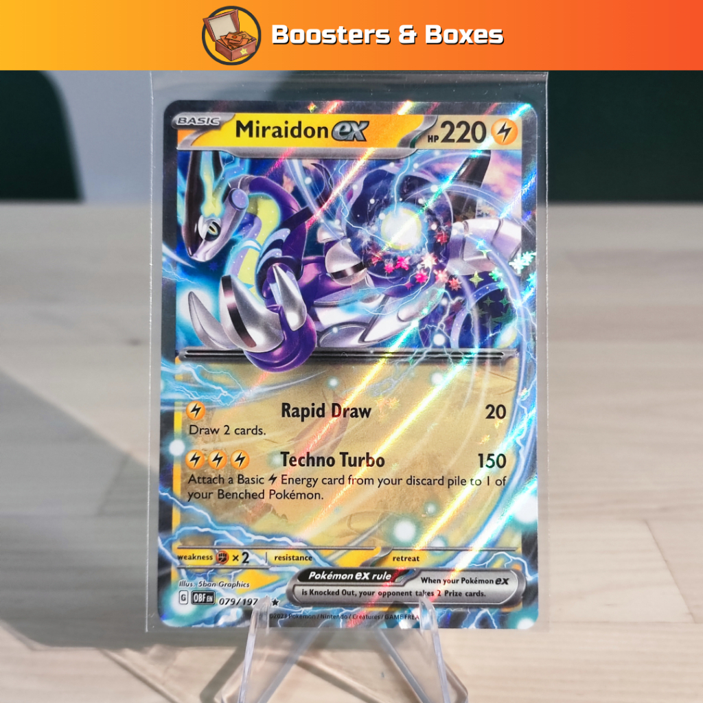 Miraidon ex (079/197) [Scarlet & Violet: Obsidian Flames] | Shopee Malaysia