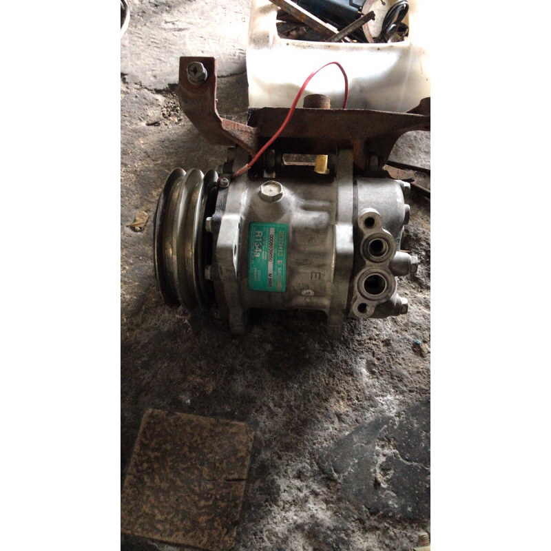wira compressor original sanden half cut Baru tukar kereta total lost ...