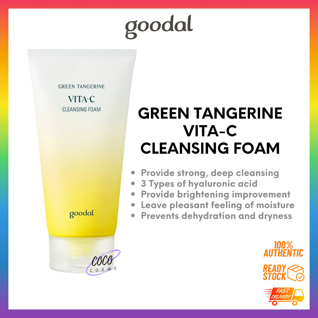 GOODAL Green Tangerine Vita C Cleansing Foam 150ml [COCO COSME ...