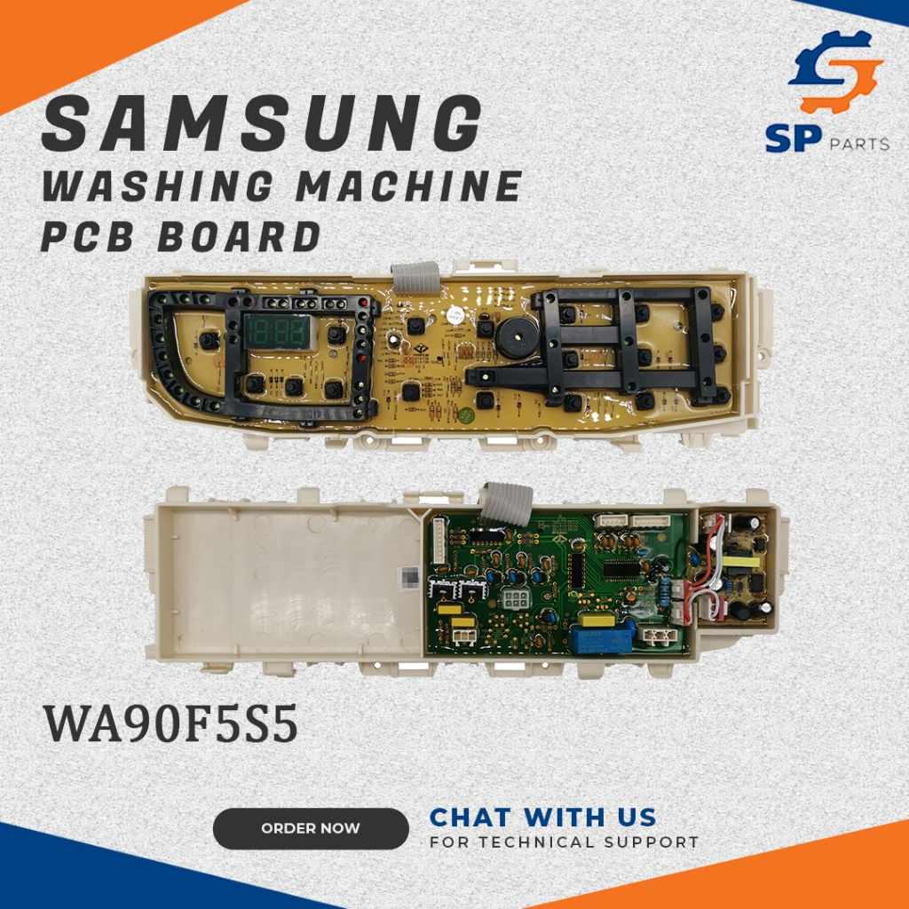 SP_PARTS SAMSUNG WA90F5S5 WASHING MACHINE PCB BOARD PANEL BOARD MESIN ...
