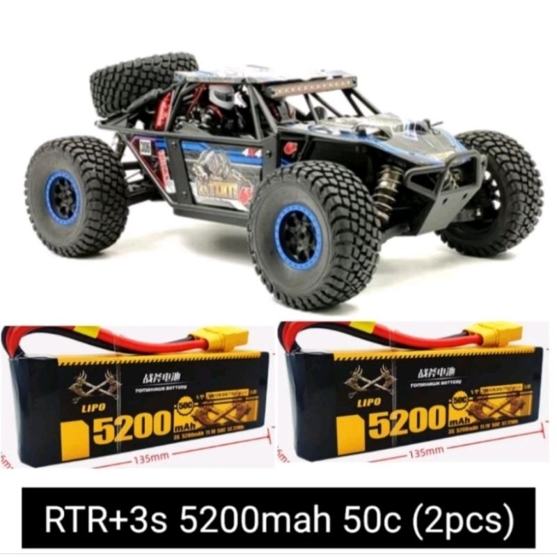 Fs Racing 1/8 Buggy Raptor 6S Top speed 100km/h | Shopee Malaysia