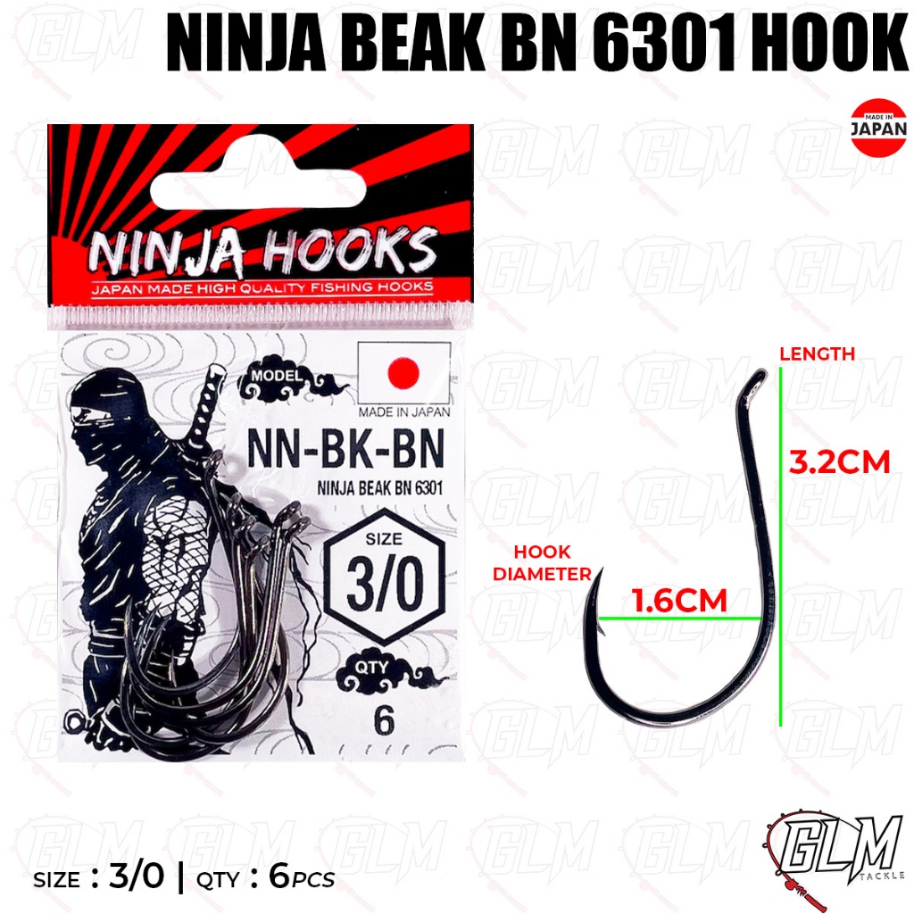 🔥HOT SALES🔥 JAPAN 6301 NN-BK-BN NINJA BEAK HOOK | Shopee Malaysia