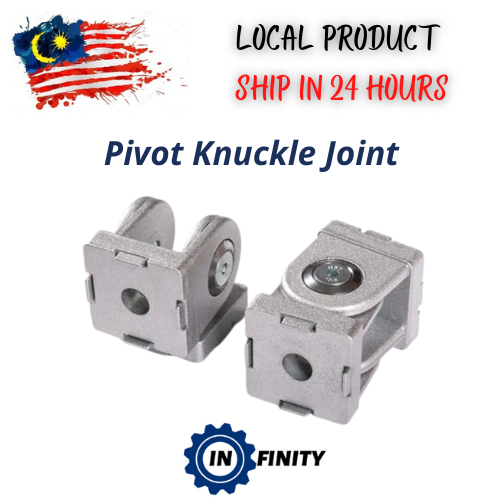 PIVOT KNUCKLE JOINT FOR ALUMINIUM PROFILE 2020 3030 4040 4545 | Shopee ...