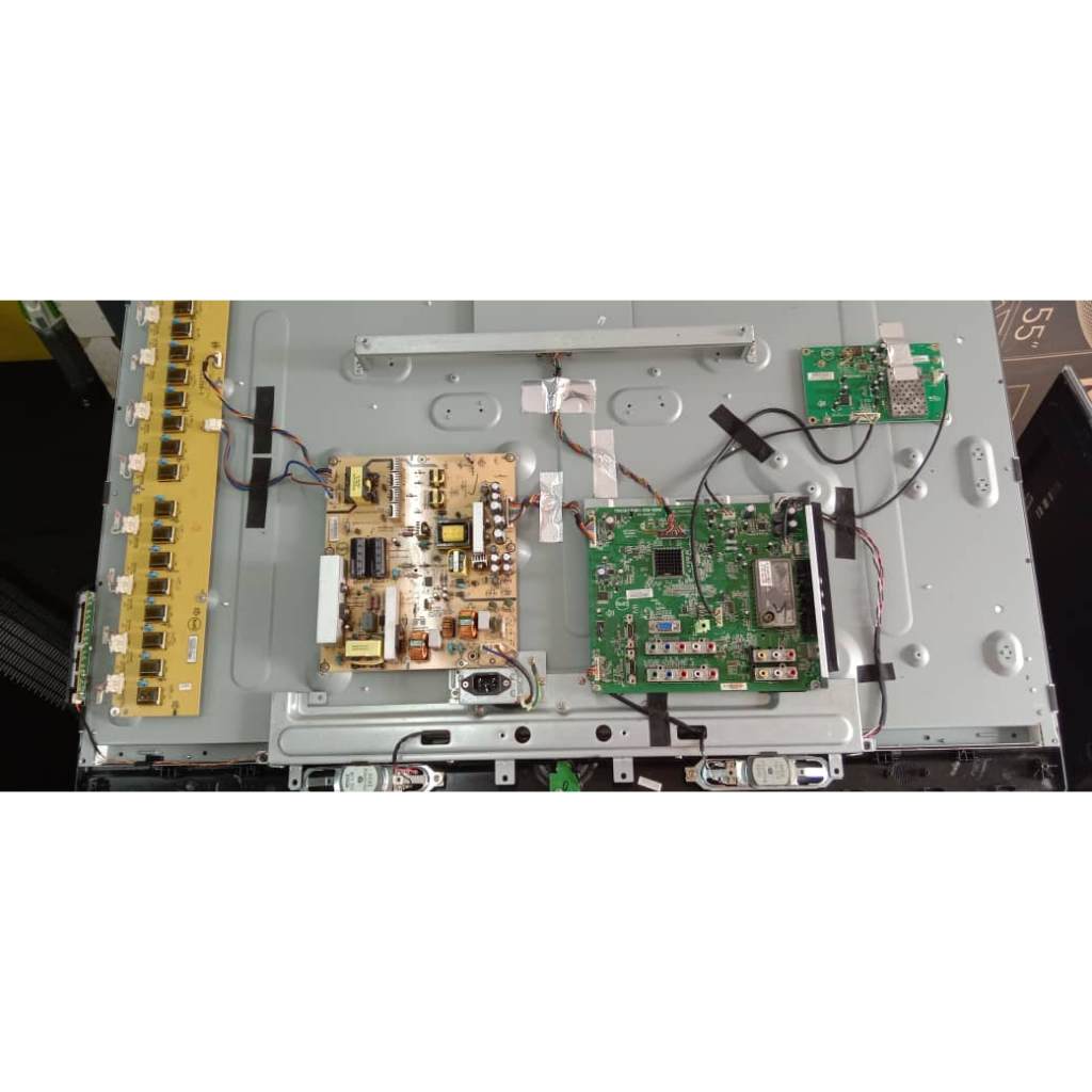 (1232) Haier L42A9 Mainboard, Powerboard, Tcon, Ribbon, Inverter 1 ...