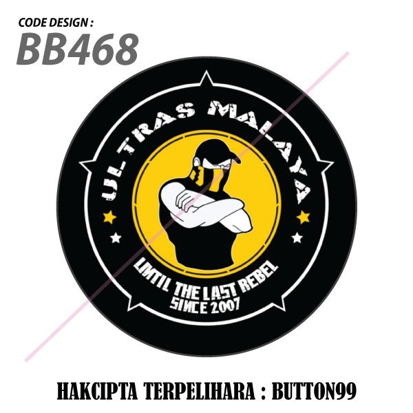 Harimau Malaya | Malaysia | Merdeka | Button Badges 58mm Safety Pin ...