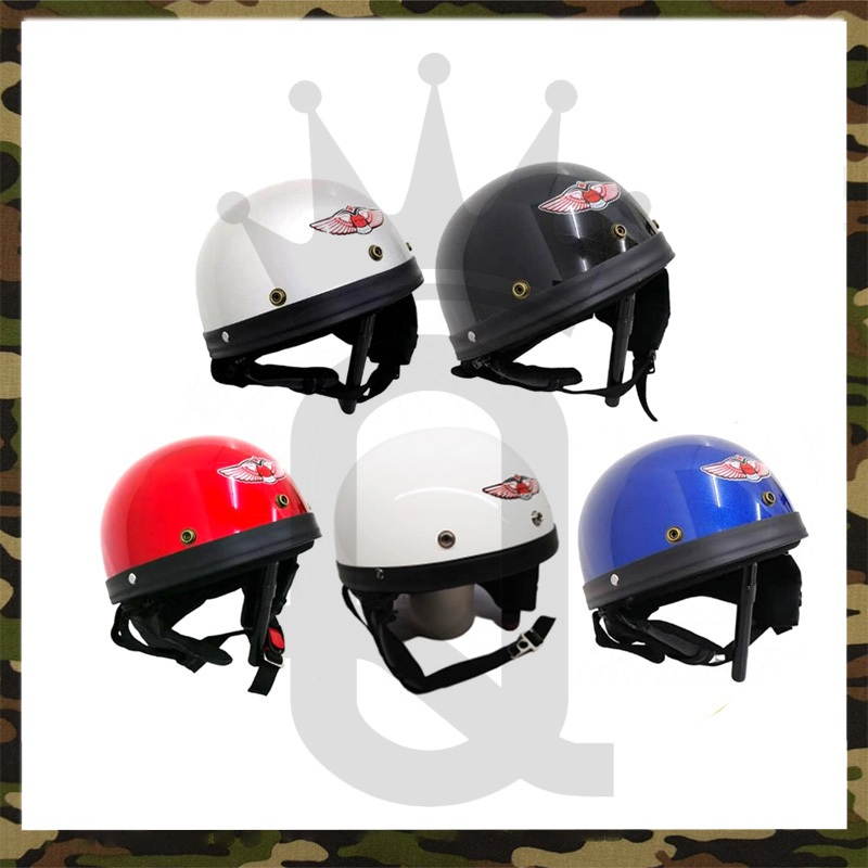 ORIGINAL MHR HELMET SEPARUH 1/2 HALF CUT TOPI KURA KURA HELMET TOPI ...