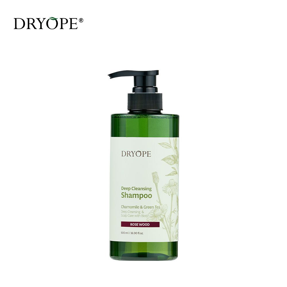 DRYOPE Deep Cleansing Shampoo 500ml Rose Wood | Shopee Malaysia